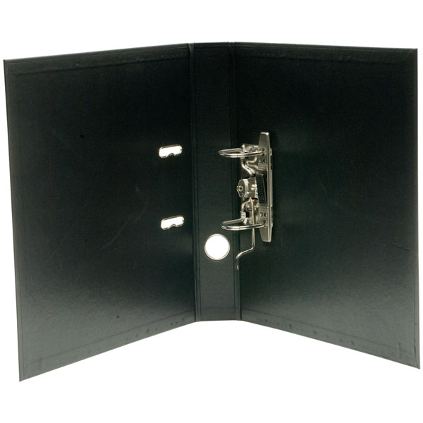 Rapid A4 Folder Lever Arch File 50mm Polypropylene Black | Rapid Online