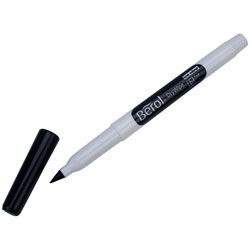 Berol Dry Wipe Pen Fine Tip Black Box of 192 | Rapid Online