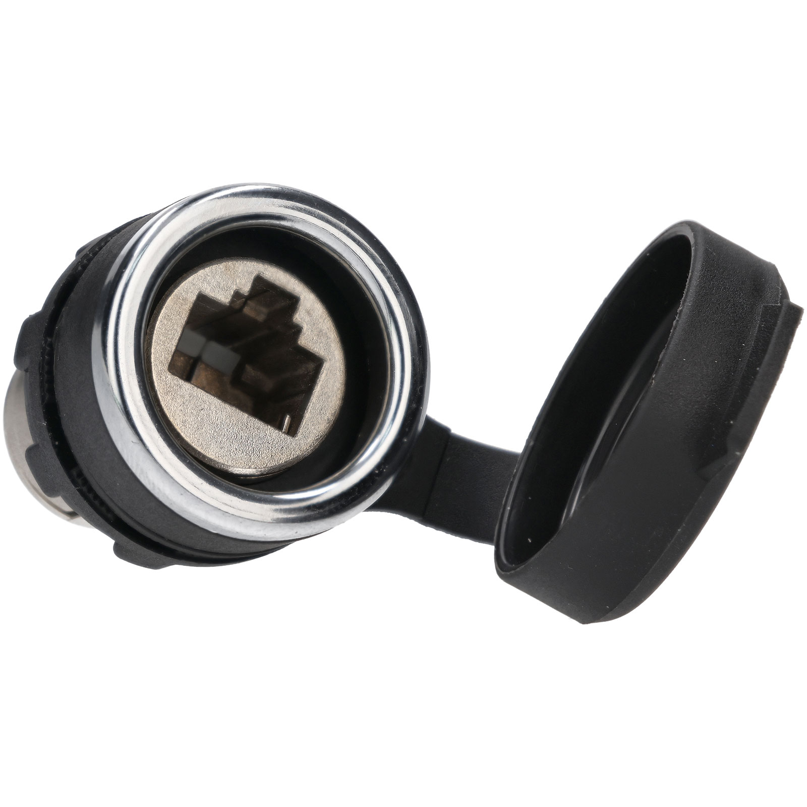 EMAS BRJ45 Panel Mount RJ45 Socket | Rapid Online