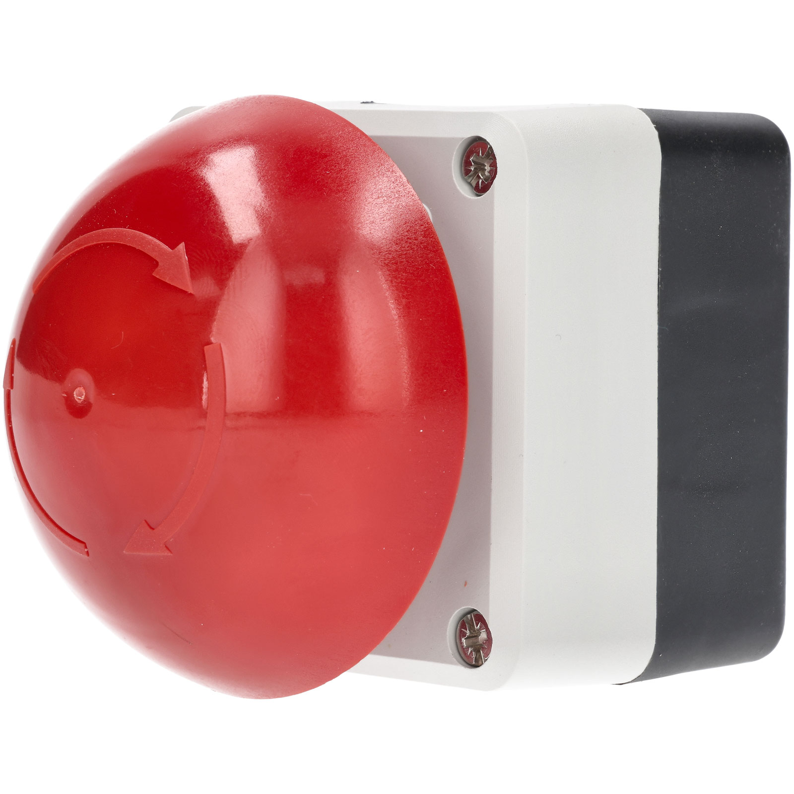EMAS P1C400E72 72mm Red E-stop Button | Rapid Online