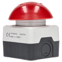 EMAS P1C400E72 72mm Red E-stop Button | Rapid Online
