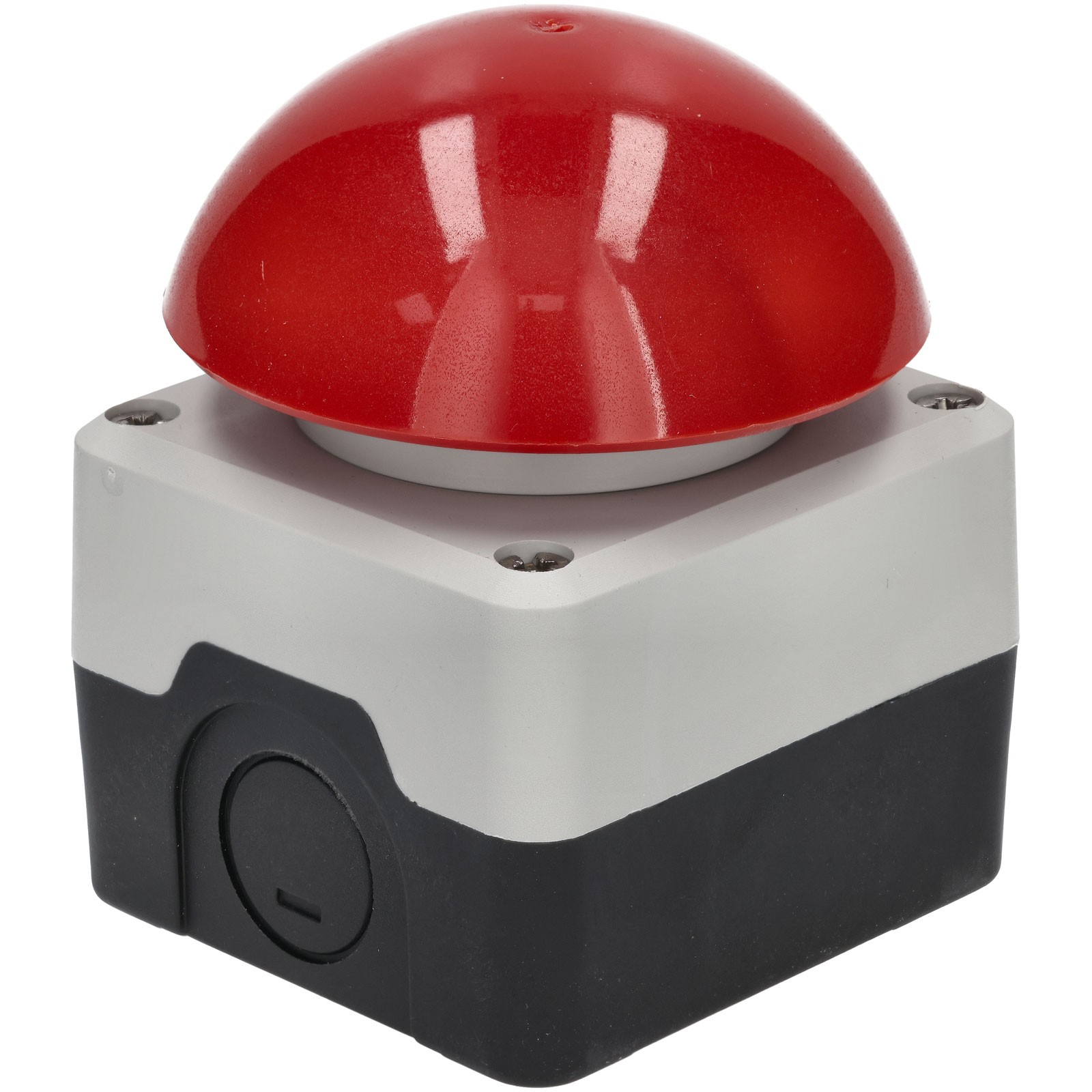 EMAS P1C400M72 72mm Red Stop Button Plastic | Rapid Online