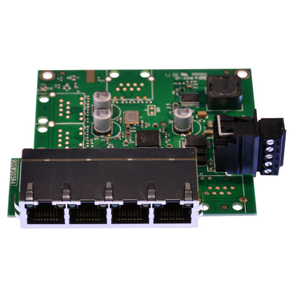 Brainboxes SW-104 Industrial Embeddable 4 Port Ethernet Switch | Rapid ...