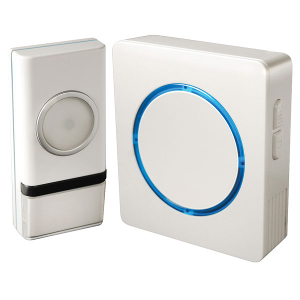 Swann Wireless Door Chime With Compact Backlit Design (White) | Rapid ...