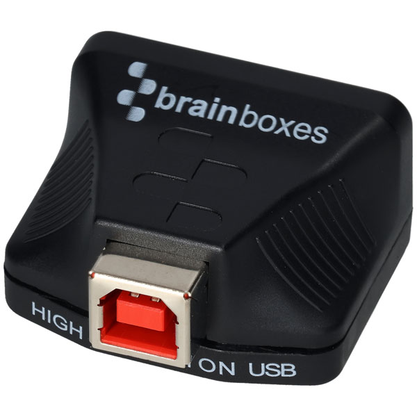 Brainboxes US-735 1 Port RS-232 USB-C to Serial Adapter | Rapid Electronics
