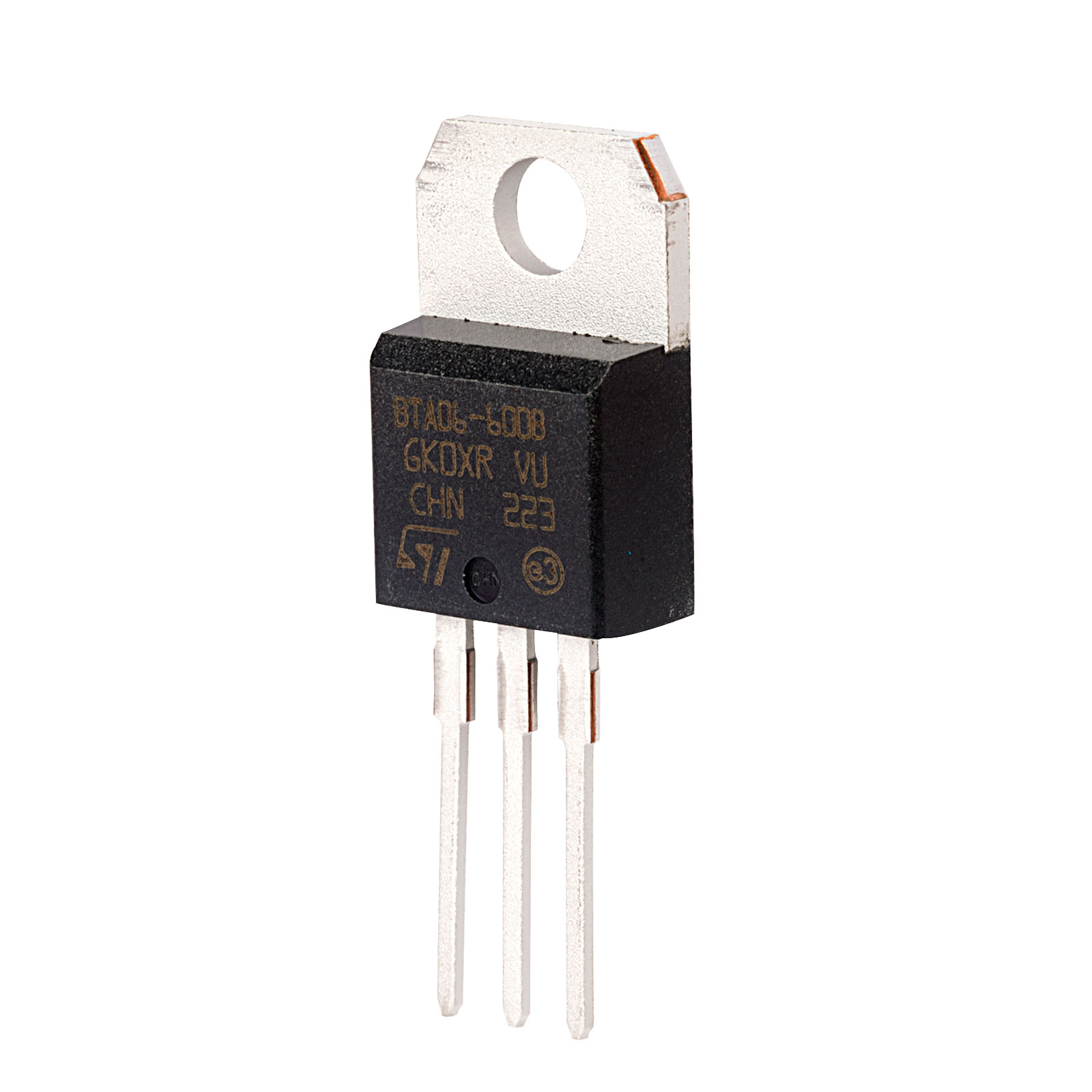 ST BTA06-600BRG 6A 600V Isolated Triac | Rapid Electronics