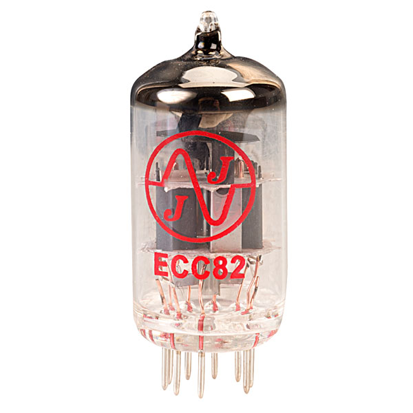 Edicron ECC82 (JJ) Double Triode Valve | Rapid Electronics