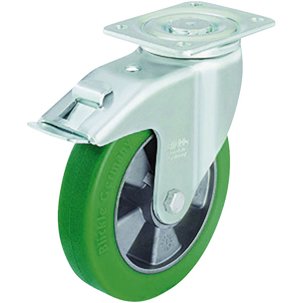 Blickle 579565 LH-ALST 160K-FI Pressed Steel Heavy Duty Swivel Castor Ø ...