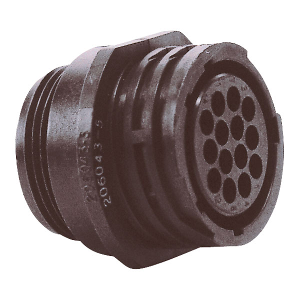 TE Connectivity 206430-2 CPC 4-Pin Inverted Socket Housing Free Hanging ...