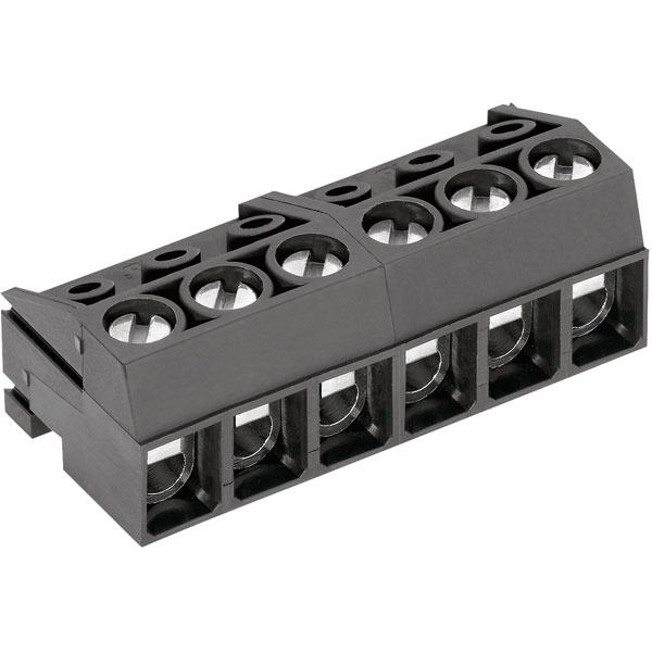 PTR 50130070001G 7-Way PCB Screw Connector 5.0mm 8A | Rapid Electronics