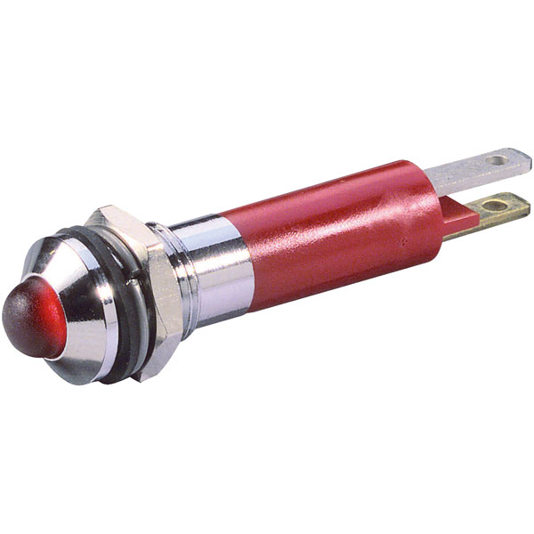 Signal Construct SWQU08024 Super Bright IP67 LED Indicator Red 24VDC ...