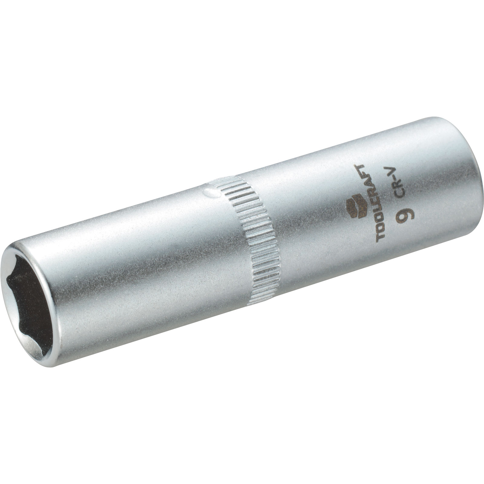 Toolcraft 1/4" Drive Long Reach Socket 9mm | Rapid Electronics