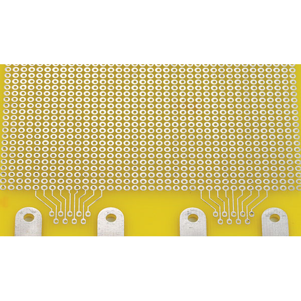 Euroboard Dot Matrix Epoxy 4 x D-SUB 160 x 100 x 1.5mm Grid Pitch 2 ...