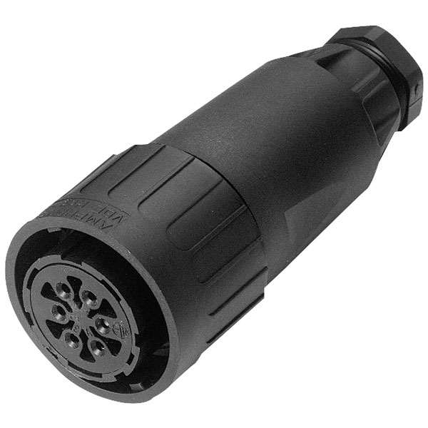 Amphenol C016 10E014 003 2 Cable Socket C16-3 Number of pins: 14 + PE ...