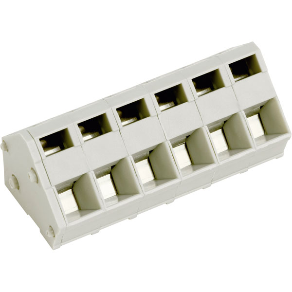 PTR 53000120001D, 12-Way PCB Spring Terminal Block 5.0mm 24A | Rapid ...