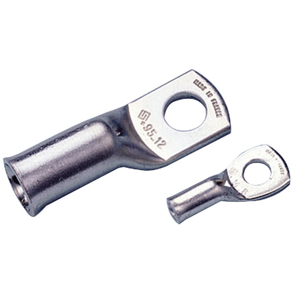 M12 Uninsulated Tube Terminal Ring, 50mm², 12.8mm diameter | Rapid ...