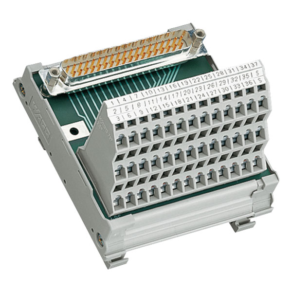 WAGO 289-620 D-SUB Interface Module Soldered 25-Pole D-Type Male ...