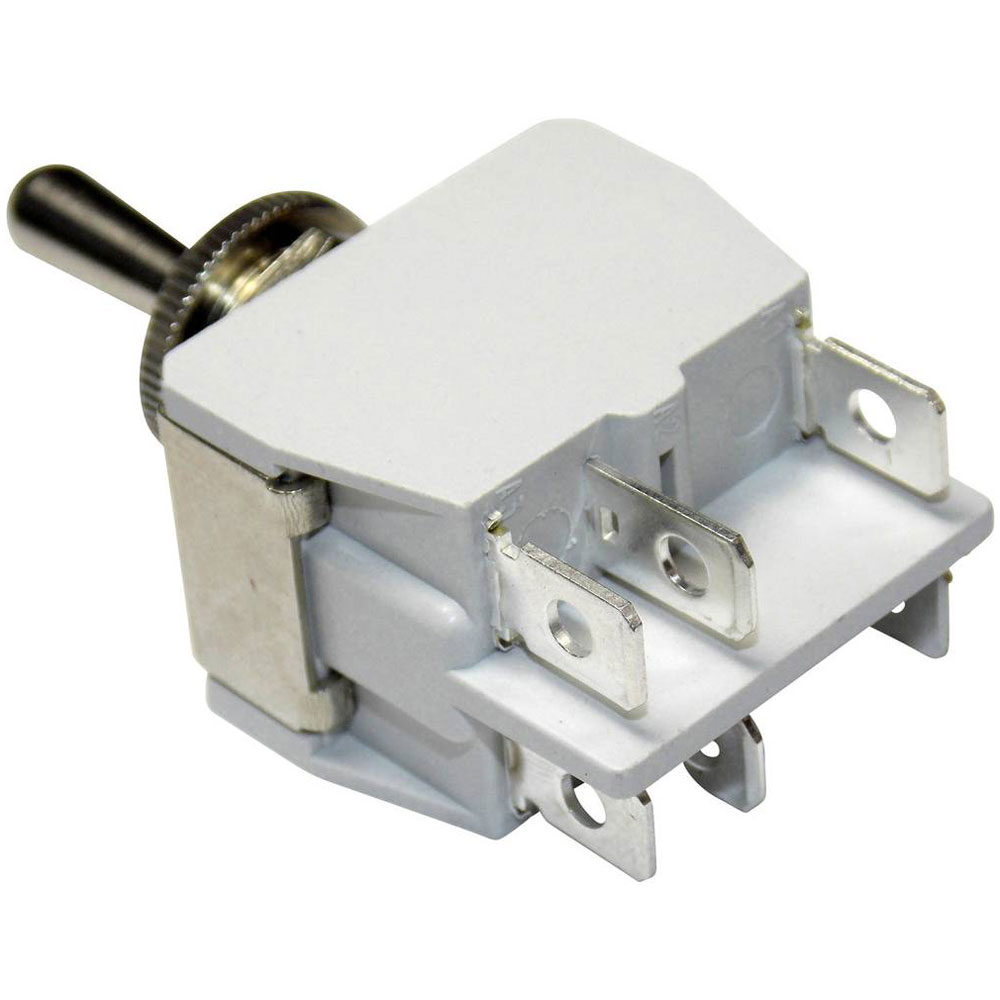 APEM 641H/2 Toggle Switch DPST On-Off 250V 15A | Rapid Online