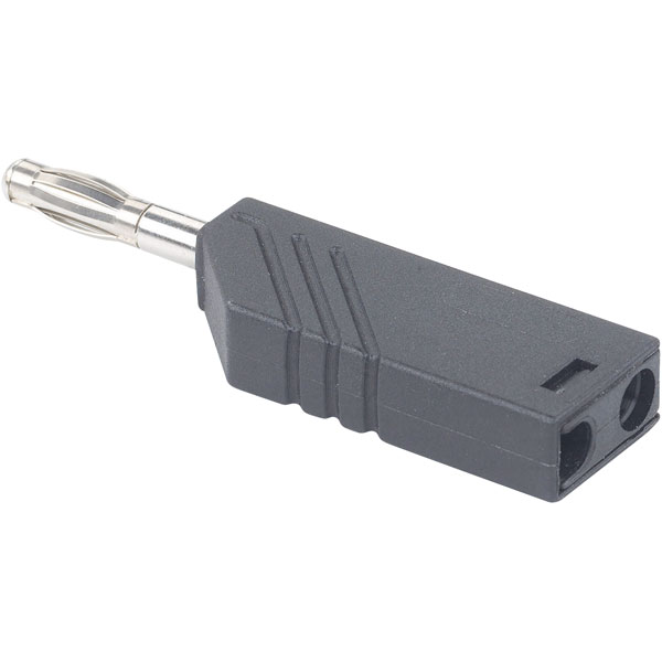 SKS Hirschmann 4mm LAS N WS DC Lamellae Plug 24AViolet | Rapid Electronics