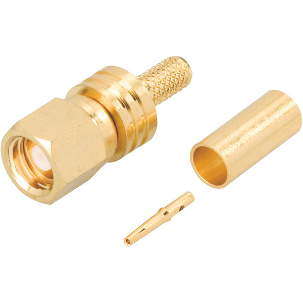 BKL 414000 SMC Crimp Connector Straight | Rapid Electronics