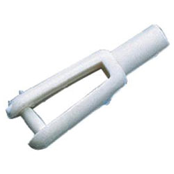 Kavan Nylon Mini Clevis with Snap Fastener M2 Pk10 | Rapid Electronics