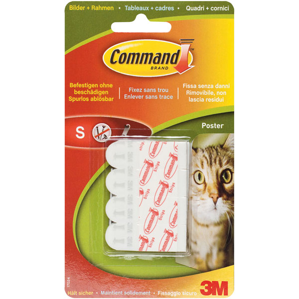 3M™ XA004833928 Command™ Small Refill Strips 46 mm x 15 mm | Rapid Online