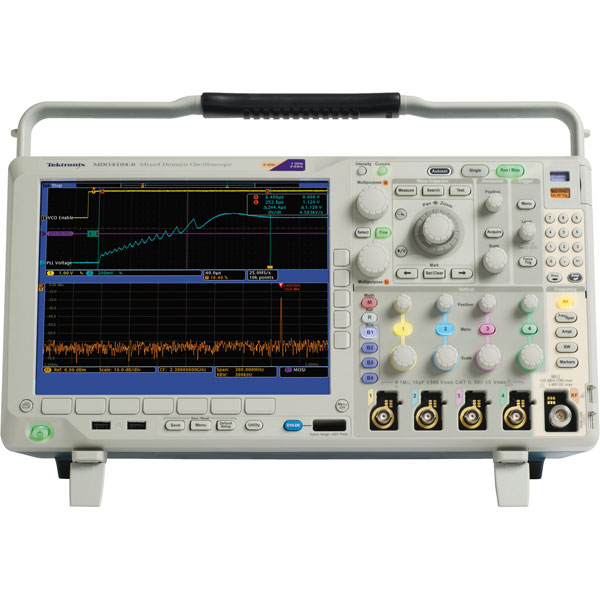 Tektronix MSO4104B 1GHz 4-channel oscilloscope | Rapid Online