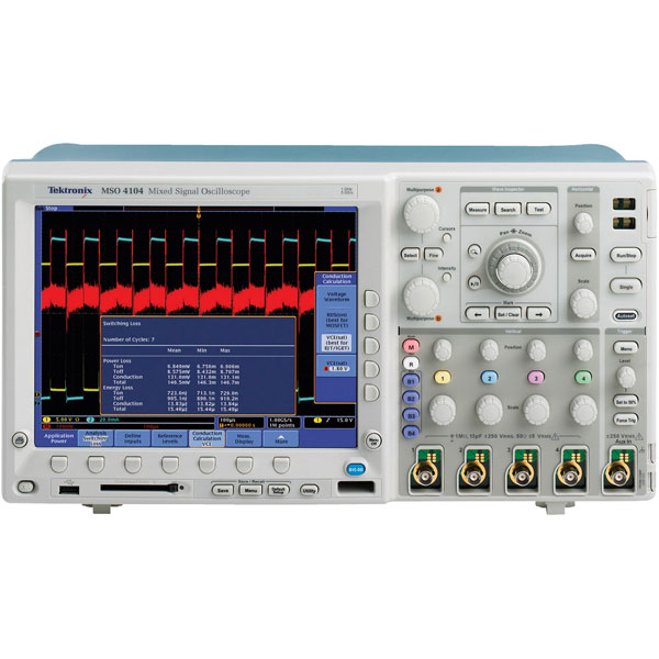 Tektronix MSO4104B 1GHz 4-channel oscilloscope | Rapid Online