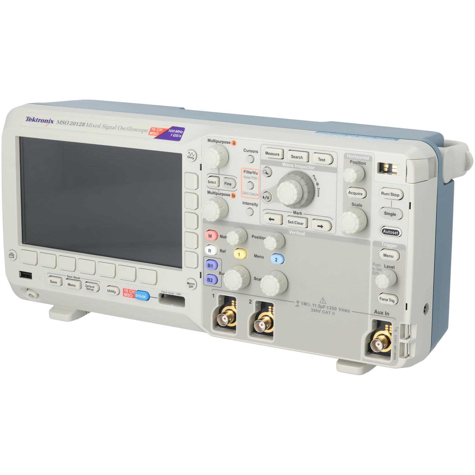 Tektronix MSO2012B 2-Channel Oscilloscope | Rapid Online