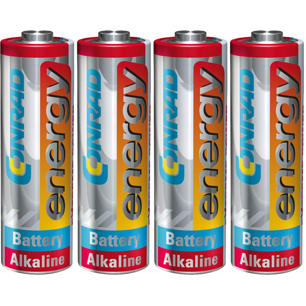 Conrad Energy 658023 Extreme Power Alkaline AA Battery x4 | Rapid ...