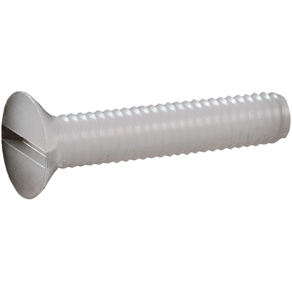 Toolcraft Slotted Countersunk Screws DIN 963 Polyamide M2.5 x 5mm Pack ...