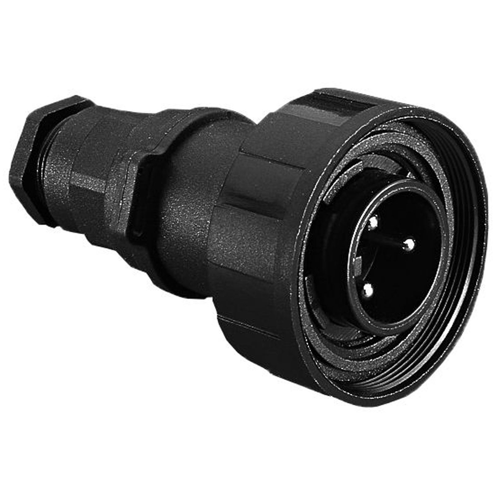 Bulgin PX0731/S Flex Cable Socket with Lock Nut 3P 277V 12A Screw IP68 ...