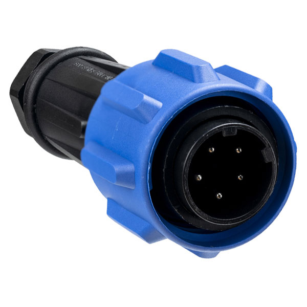 Bulgin PX0911/05/P Buccaneer Flex Plug 5 Way 600V 13 to 15mm Cable IP68 ...