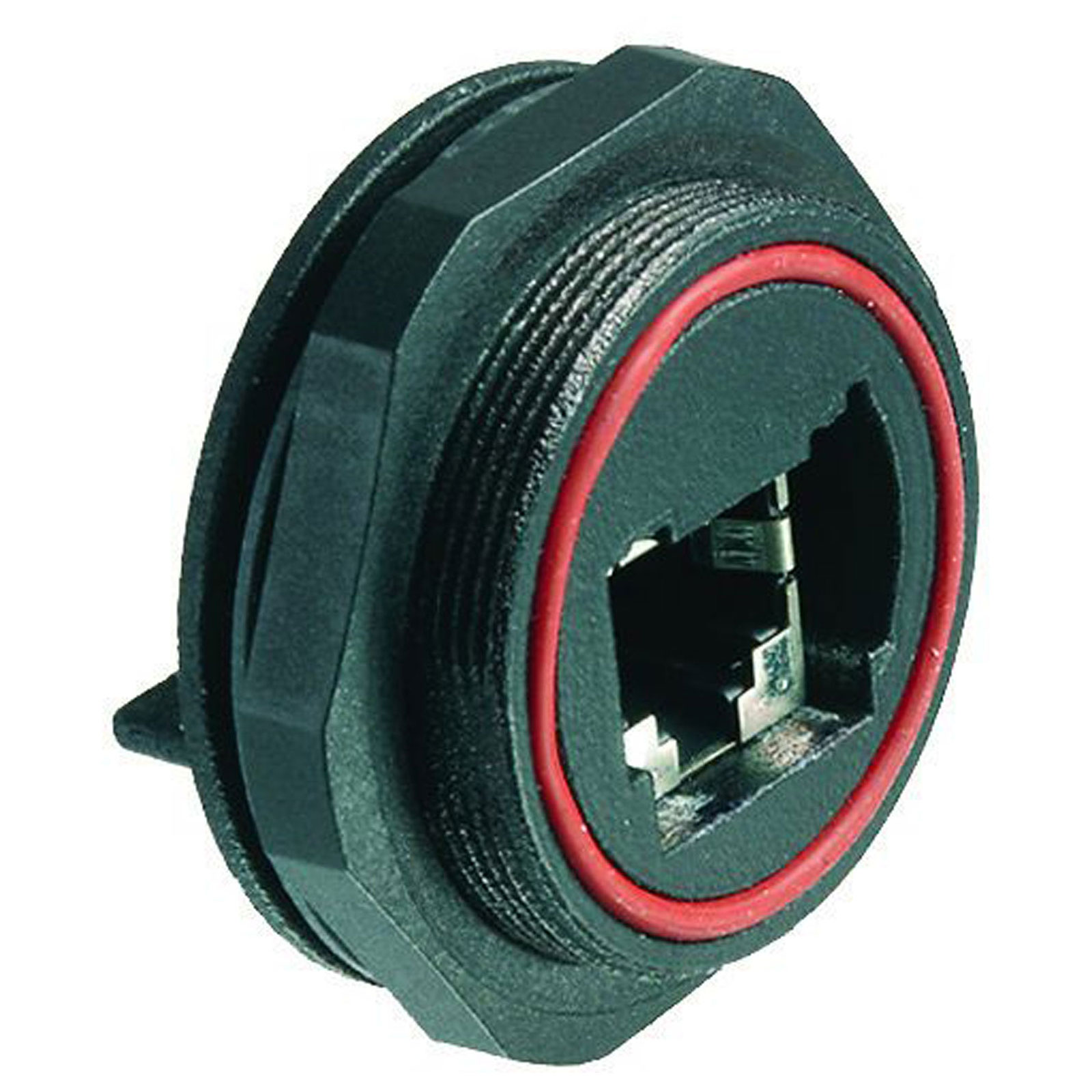 Bulgin PX0839/PC CAT5e RJ45 Socket Shielded PCB & Panel Mount | Rapid ...