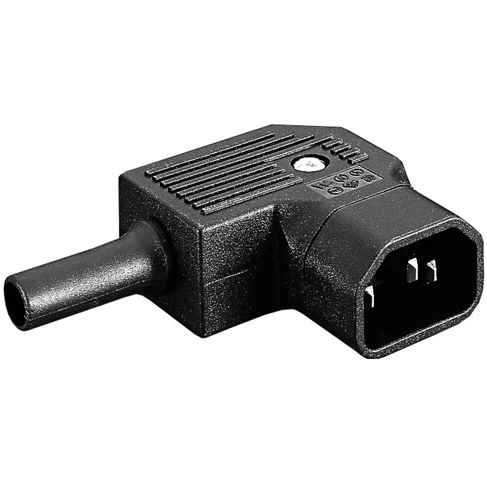 Bulgin PX0686/SE IEC Male Connector Screw Term. 250V 10A Side Entry ...