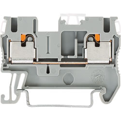 Phoenix Contact 3209510 Terminal Block 5.2mm 24A Grey | Rapid Online