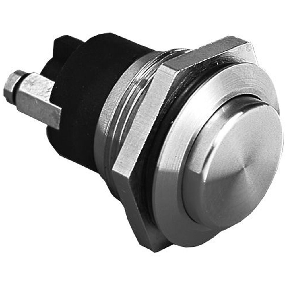 Bulgin MP0037/2 Vandal Resistant Pushbutton Raised SPST 50V 1A 19.2mm ...