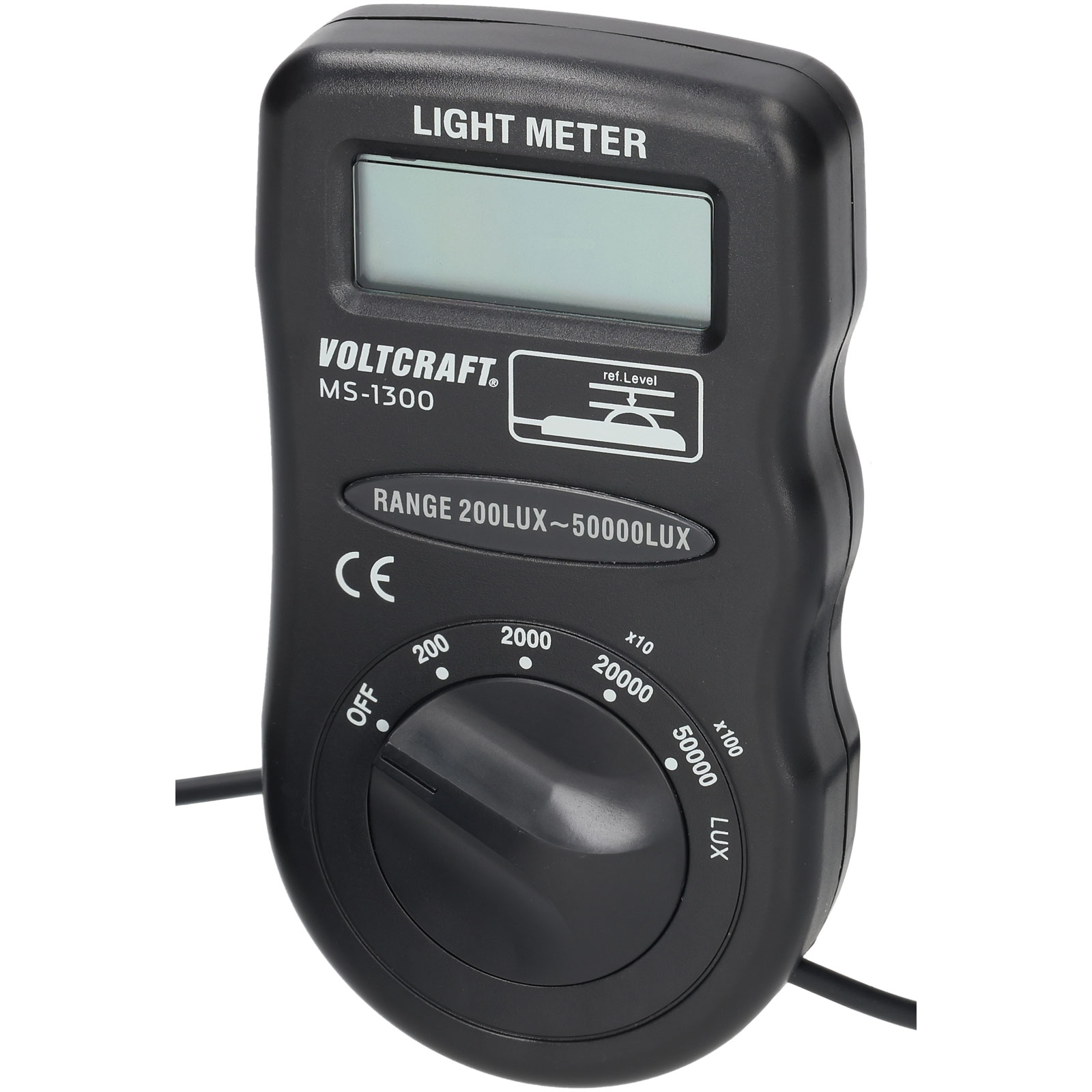VOLTCRAFT MS-1300 Digital Light Meter | Rapid Online