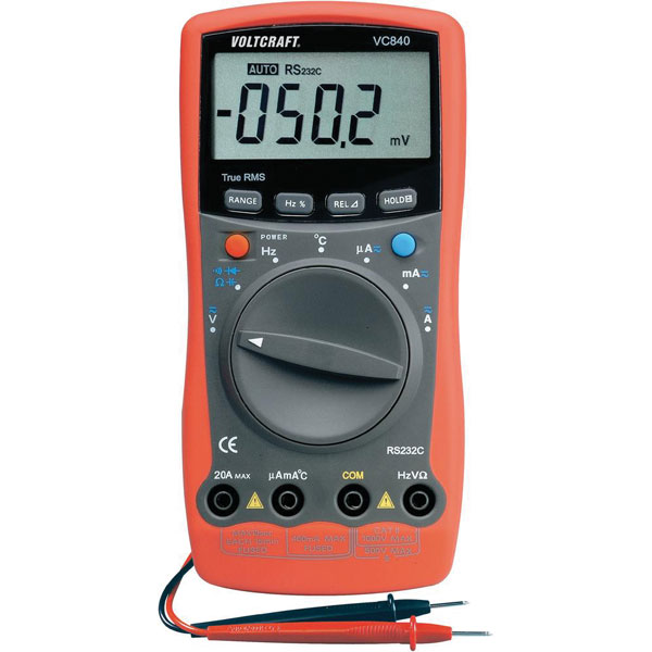 Voltcraft VC840 Digital Multimeter | Rapid Electronics