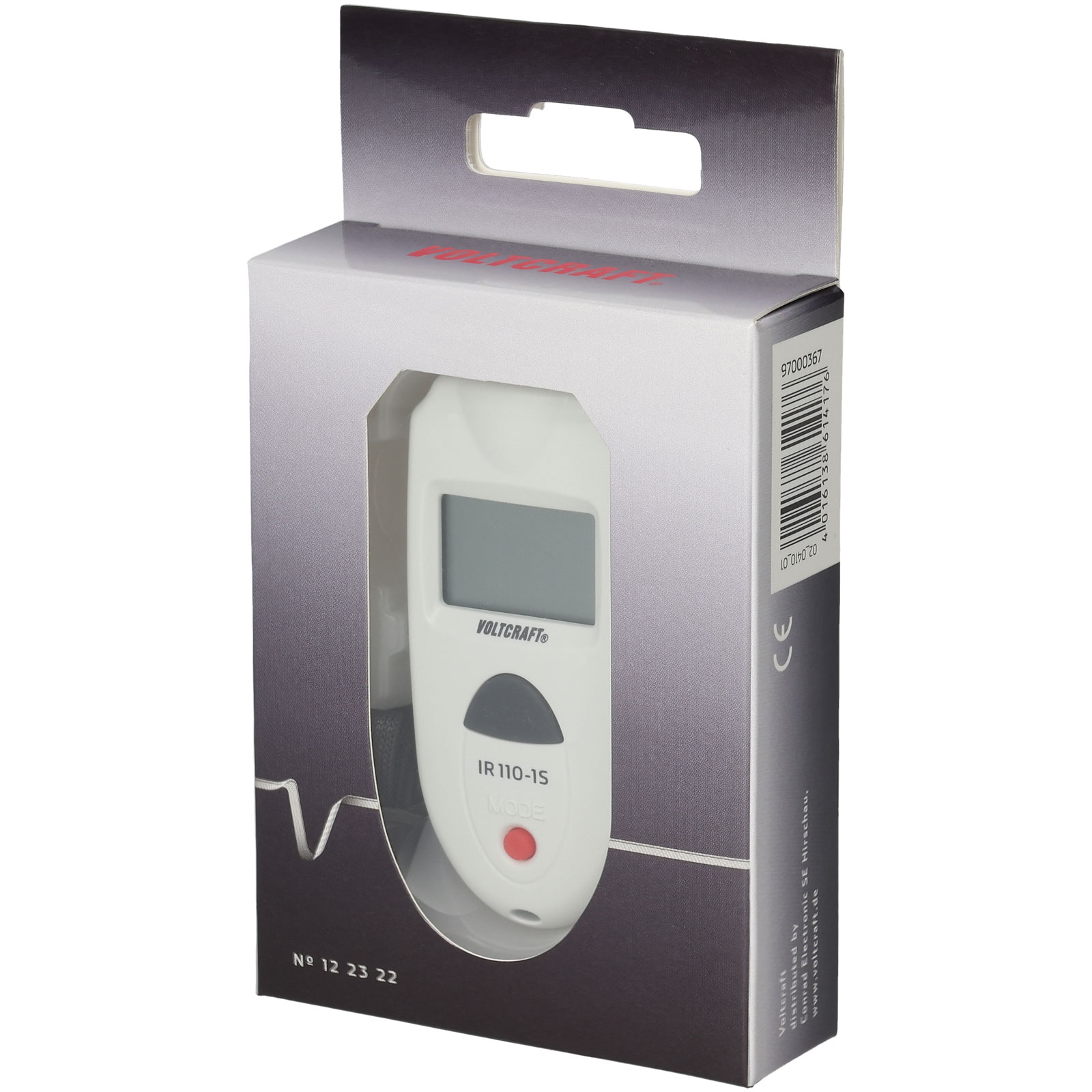VOLTCRAFT 110-1S Infrared thermometer | Rapid Online