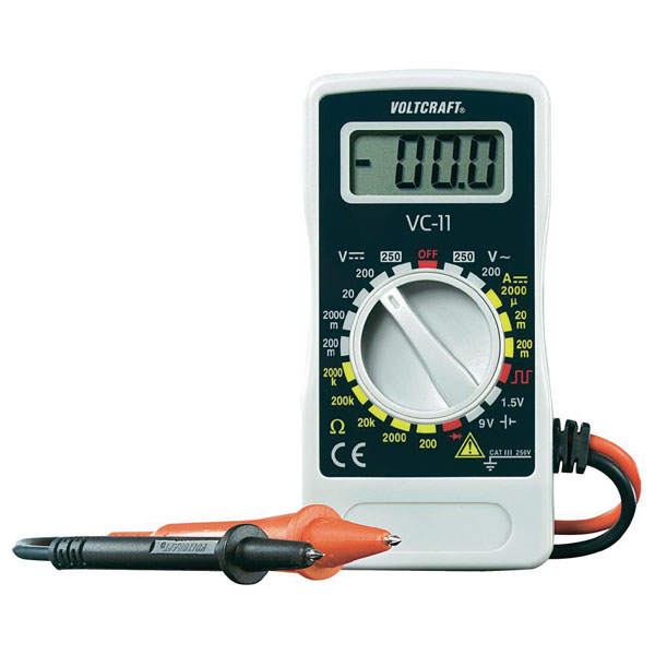 Voltcraft VC-11 Digital Multimeter | Rapid Electronics