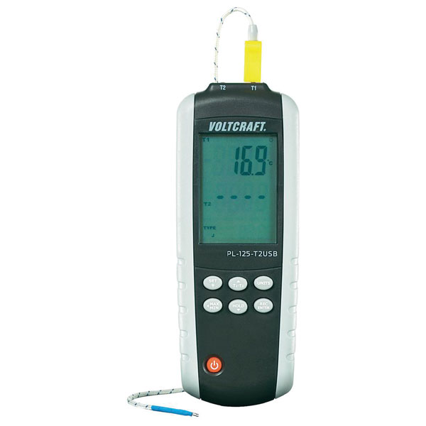 Voltcraft PL-125-T2 USB Thermometer | Rapid Electronics
