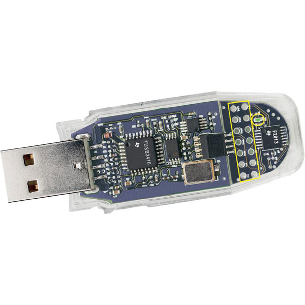 Texas Instruments EZ430-F2013 Dev Tool for MSP430F2013 USB | Rapid Online