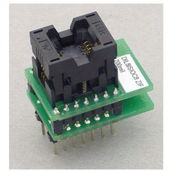 Elnec 70-0919 DIL8 / SOIC8 ZIF Programming Adaptor | Rapid Online