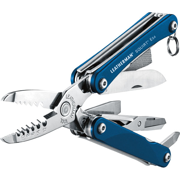 Leatherman LT45 B Squirt ES4 Blue 13 Tool Multi Tool Rapid Electronics