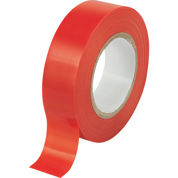 Conrad SW10-160 PVC Insulation Tape Red 19mm x 10m | Rapid Electronics