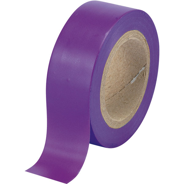 Conrad 93014C604 PVC Insulation Tape Violet 19mm x 25m | Rapid Electronics