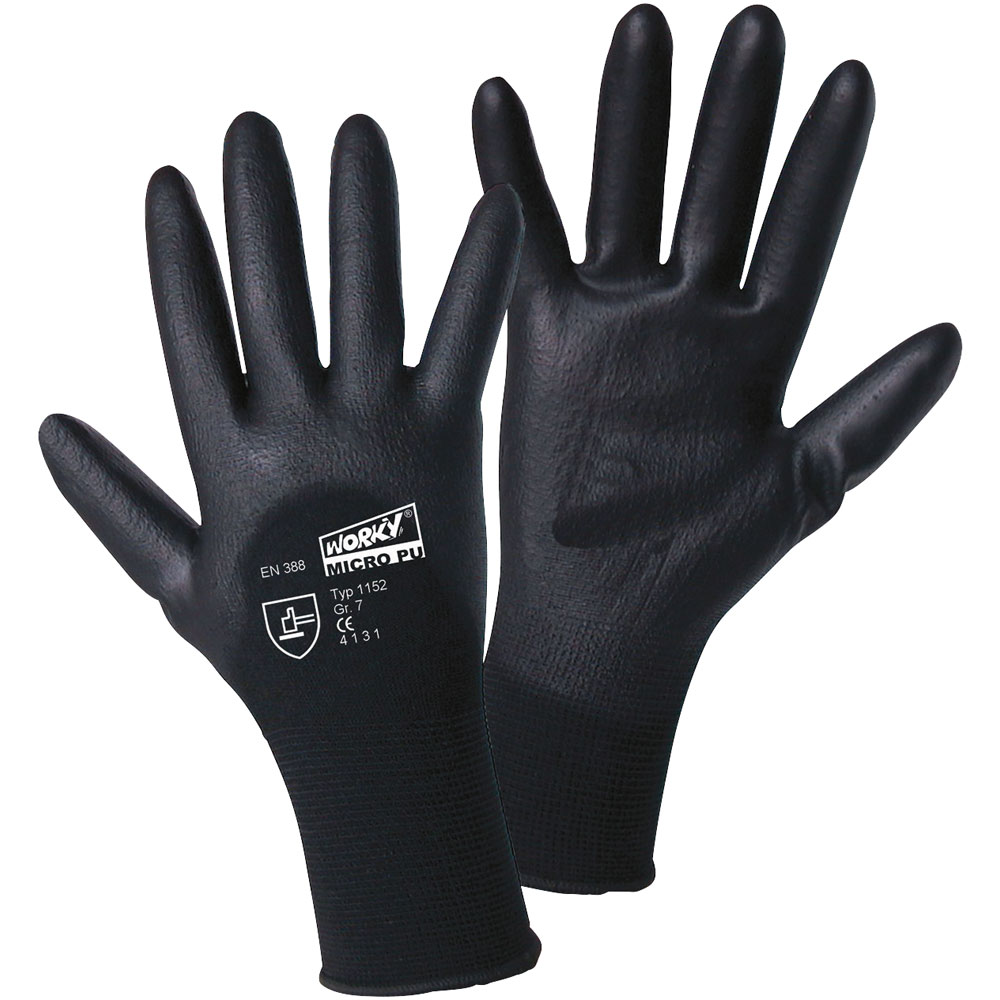 Nylon knitted gloves store
