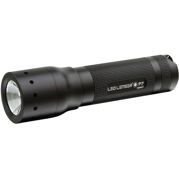 LED-LENSER 8607 P7 200lm High End Power LED Flashlight Torch - Black ...