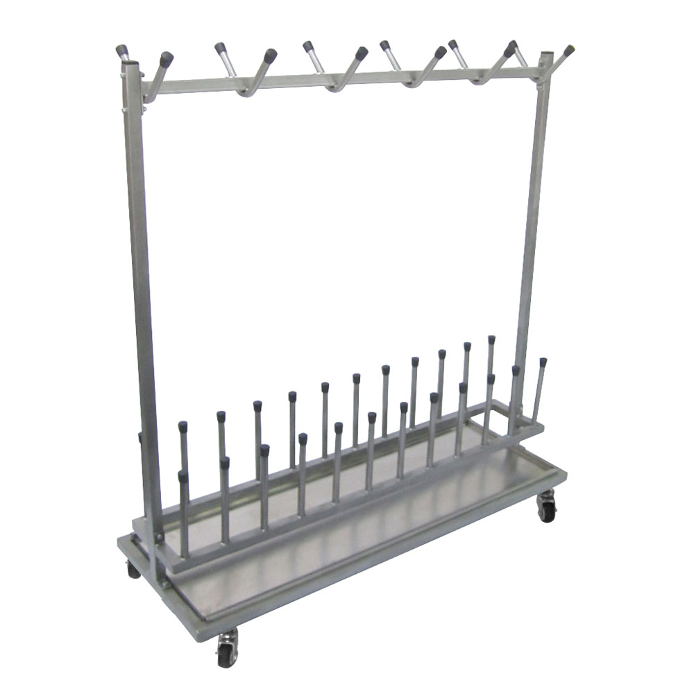 Mobile Welly & Coat Storage Unit | Rapid Electronics